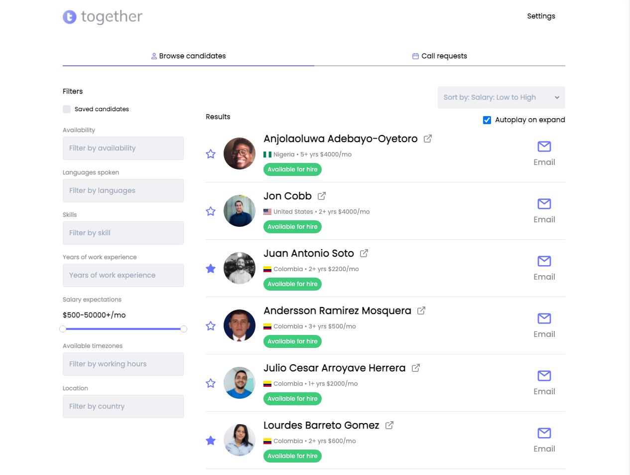 Together - StartupBase